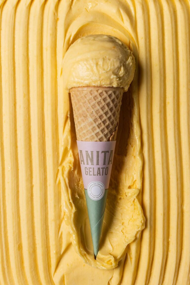Mango Ice Cream | Anita Gelato Australia